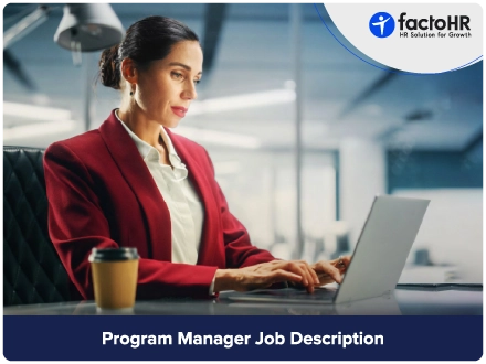Program Manager Job Description Template | factoHR